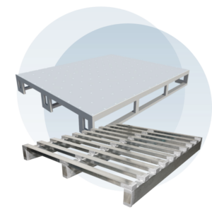 พาเลทหมุนเวียน - พาเลทเหล็ก แข็งแรงทนทาน ราคาโรงงาน