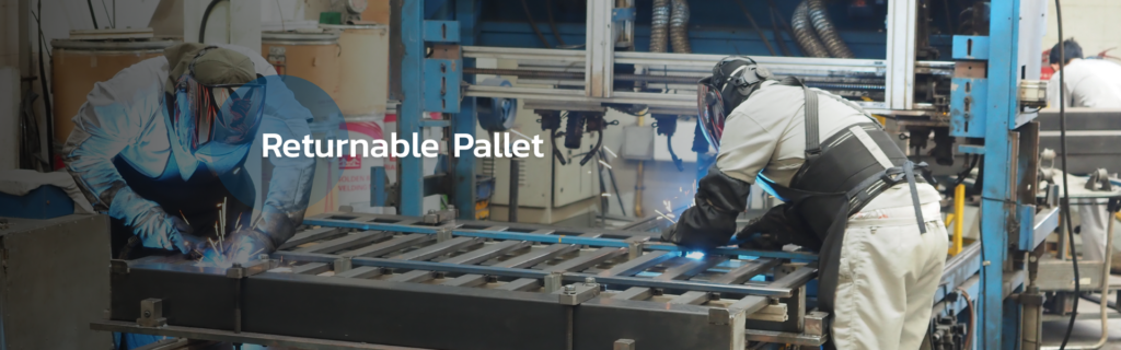 พาเลทหมุนเวียน - พาเลทเหล็ก แข็งแรงทนทาน ราคาโรงงาน